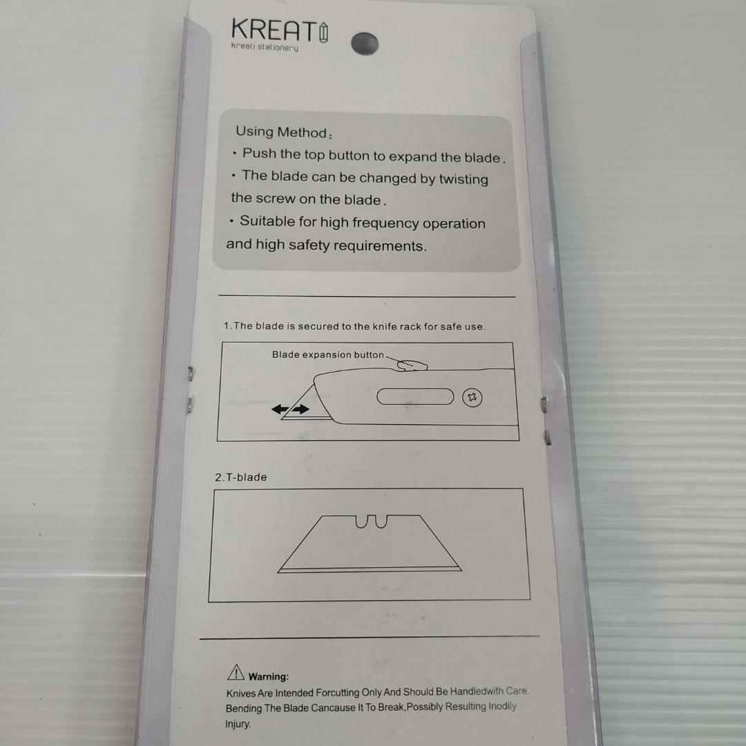 18mm Wide Cutter with 3 Cutter Blades Diy tools art tools, Hobbies ...