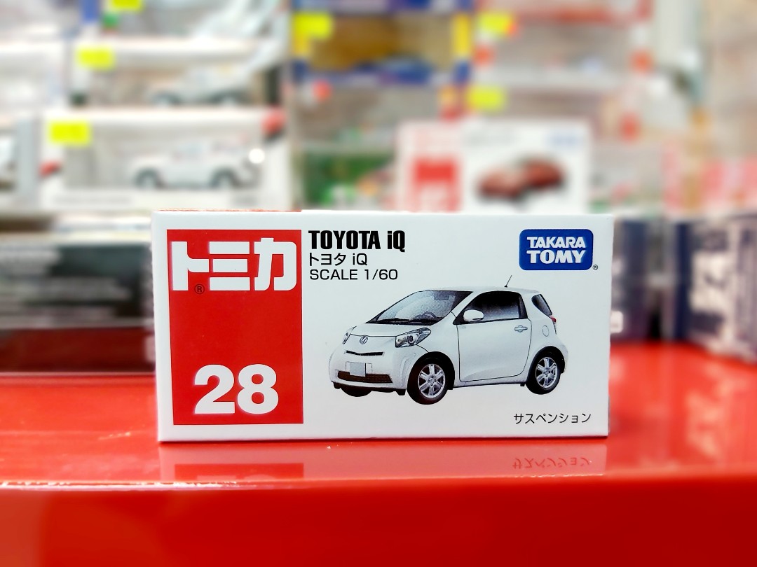全新 絕版 Takara Tomy Tomica 28 Toyota IQ 豐田 小汽車 越製, 興趣及遊戲, 玩具 & 遊戲類 ...