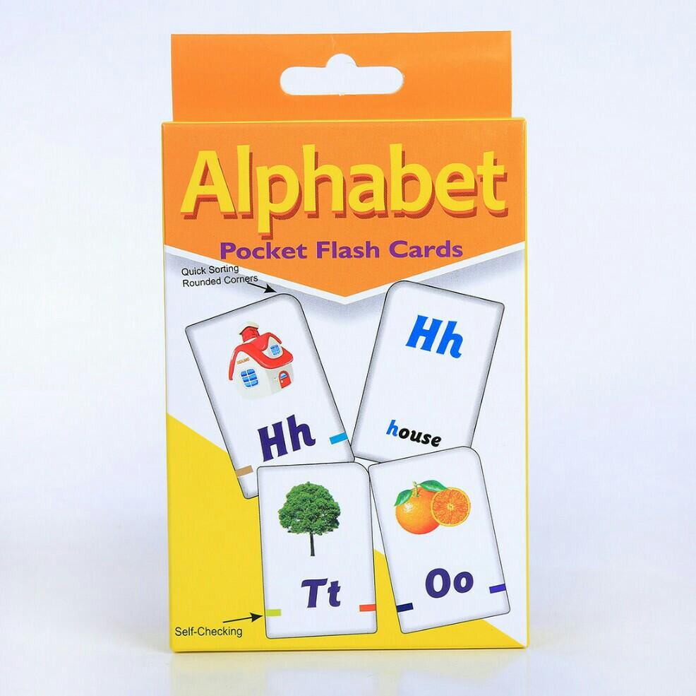 Alphabet Flash Cards Alphabets A to Z Letters Pictures Words Spell ...