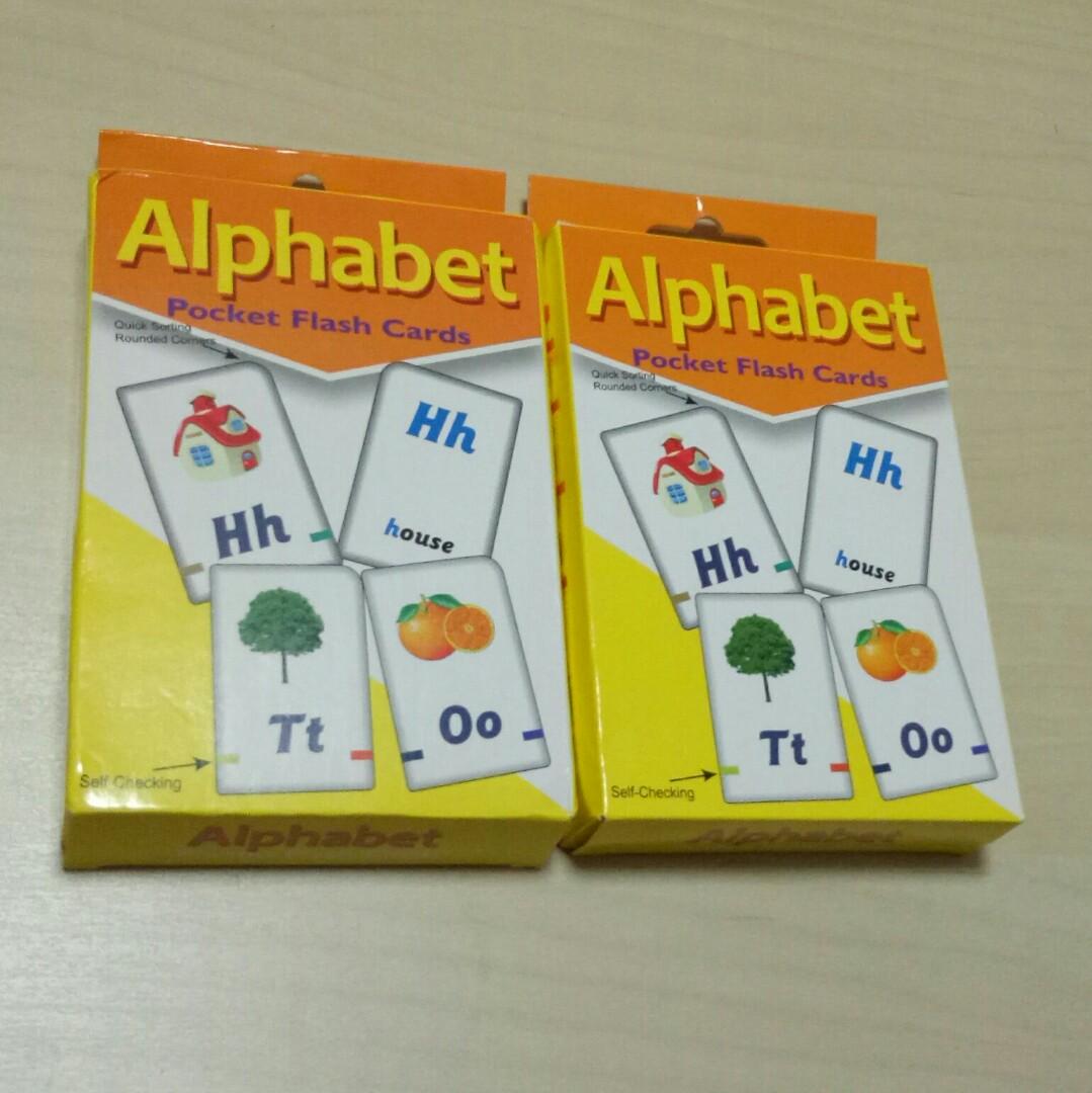 Alphabet Flash Cards Alphabets A to Z Letters Pictures Words Spell ...