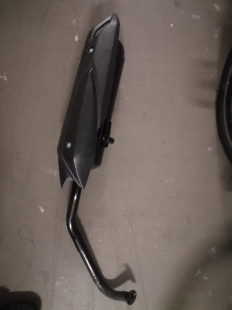 Aerox exhaust pipe, Motorcycles, Motorcycle Accessories on Carousell
