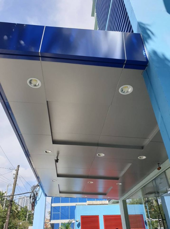 Aluminium Composite Panels Ceiling | Shelly Lighting