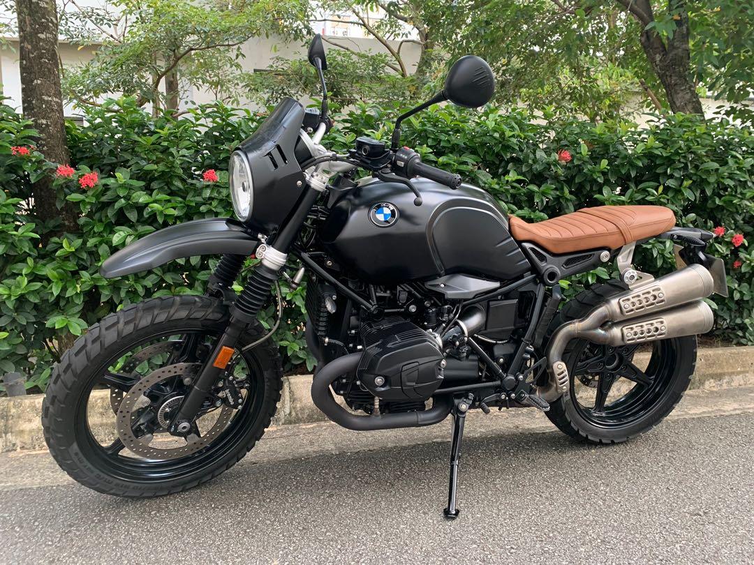 BMW R NineT Scrambler Metallic Matt Black Color. One Owner ...