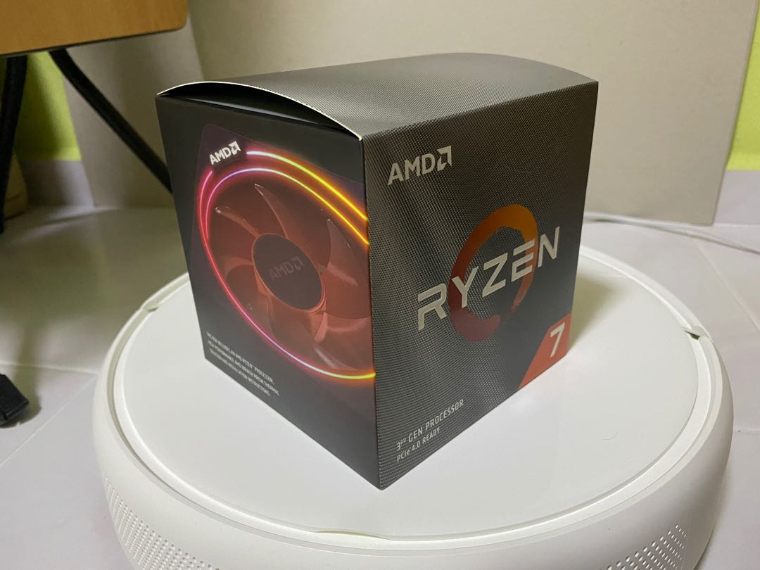 BN AMD Ryzen 7 3700x wraith prism LED cooler, Computers & Tech, Parts ...
