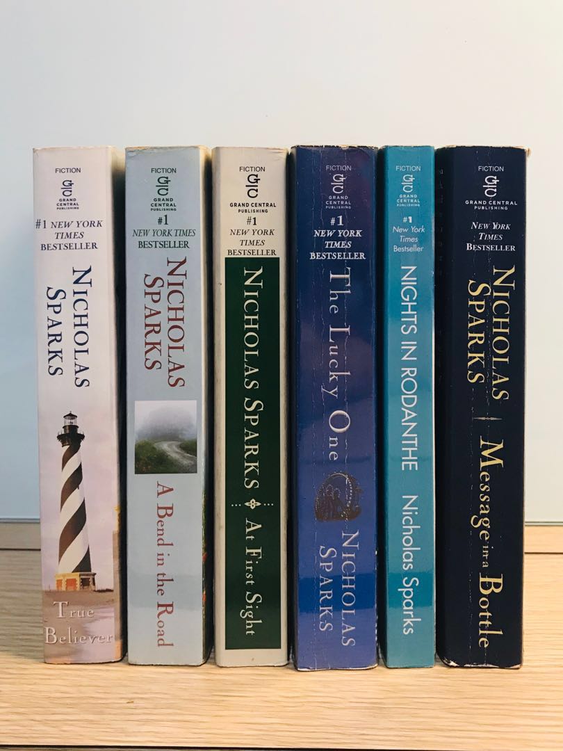 [Books] - Nicholas Sparks collection, Hobbies & Toys, Books & Magazines ...