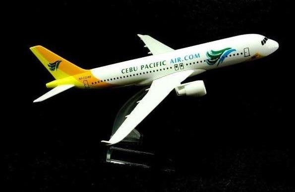 Cebu Pacific Airplane with stand and box Diecast Model 1:400 scale ...