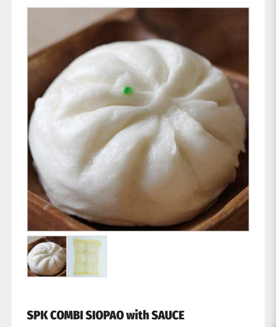 COMBI SIOPAO BY SIOPAO DA KING, Food & Drinks, Local Eats on Carousell