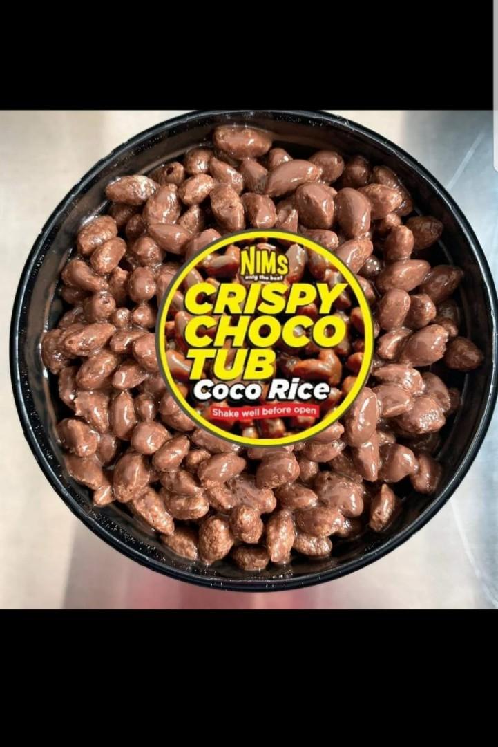 Crispy Chocotub, Food & Drinks, Packaged & Instant Food on Carousell