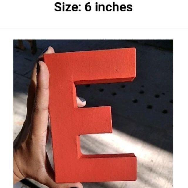 Customized Letter Standee, Babies & Kids, Baby Nursery & Kids Furniture ...