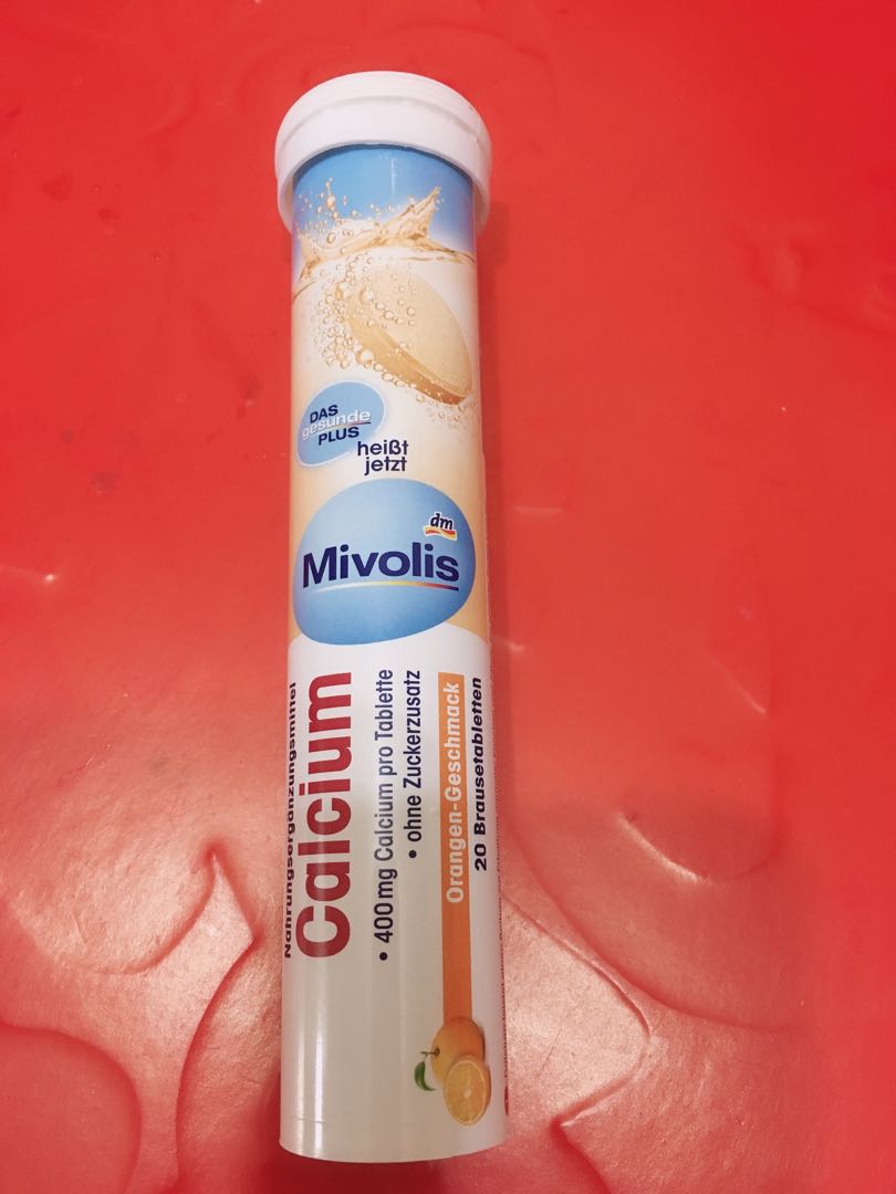 DM Mivolis Calcium 20 tablets 82g, 健康及營養食用品, 醫療用品和工具 - Carousell