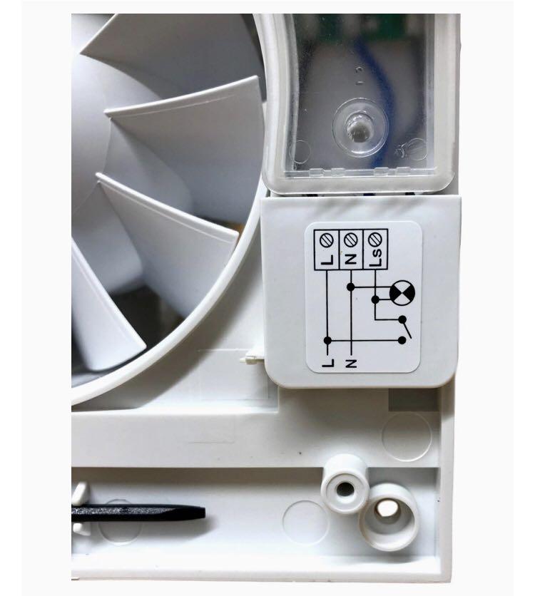 EnviroVent Silent 100 Ultra Quiet WC & Bathroom Extractor Fan ...