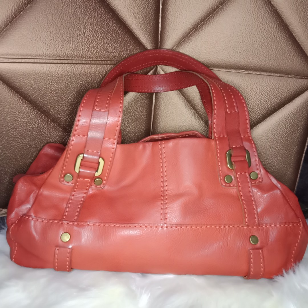 Fossil Red, Luxury, Bags & Wallets on Carousell