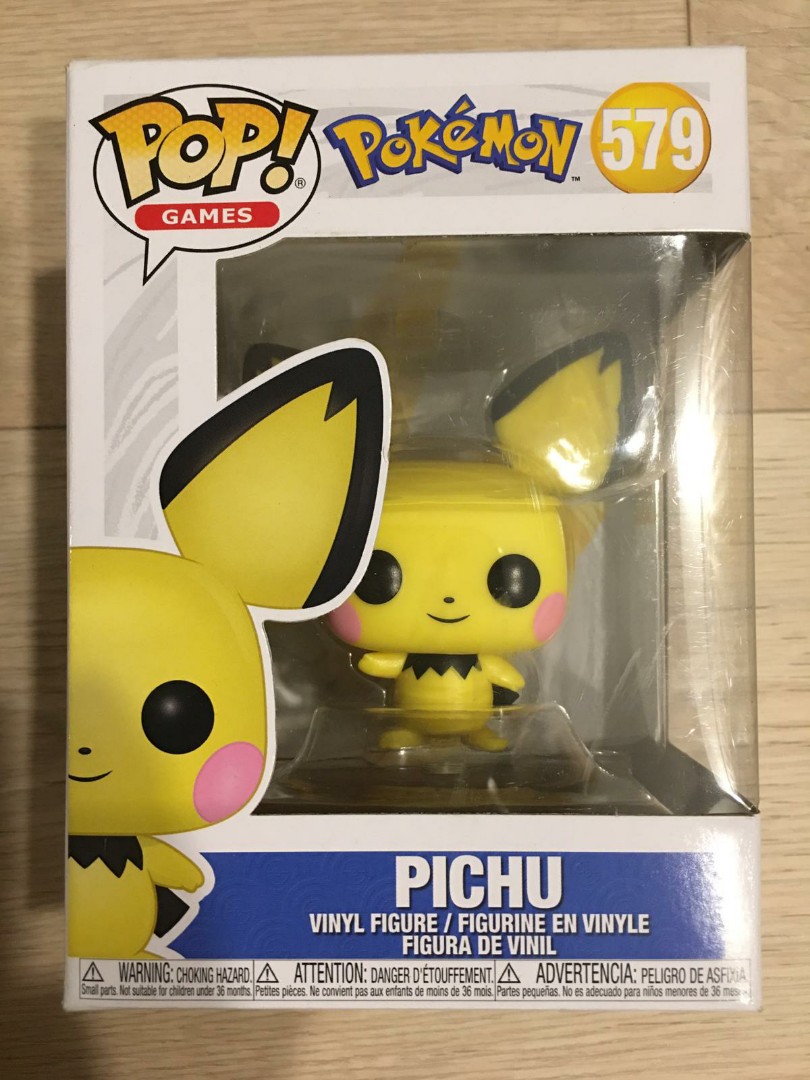 Funko Pop - Pokemon Pichu, Hobbies & Toys, Toys & Games on Carousell