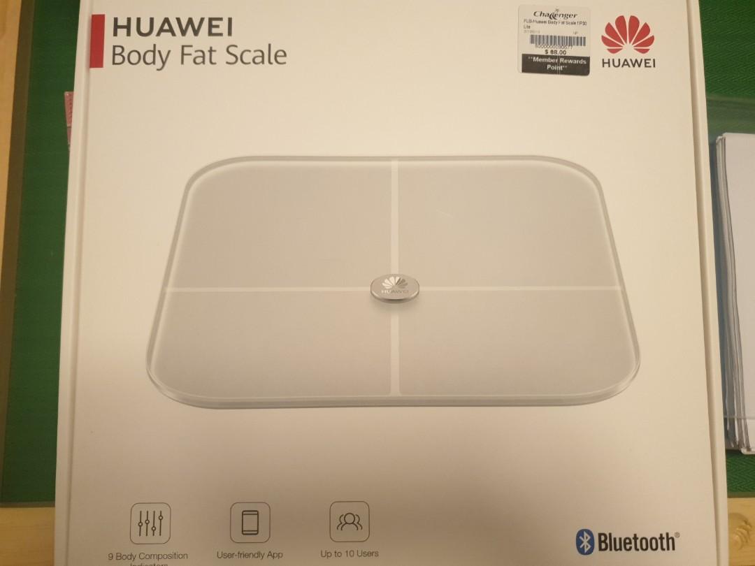 Huawei body weight scale, Health & Nutrition, Health Monitors ...