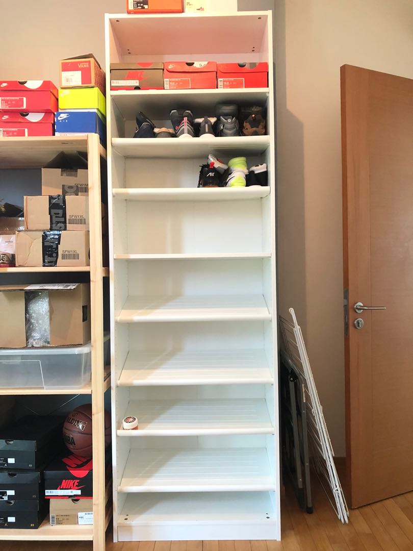 IKEA PAX wardrobe frame white with dividers organizers Babies Kids Baby Nursery Kids Furniture Kids Wardrobes Storage Ready Made on Carousell