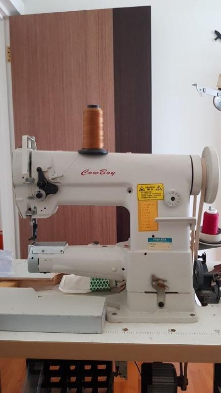 Industial Cylinder Sewing Machine Cowboy 7341, Hobbies & Toys ...