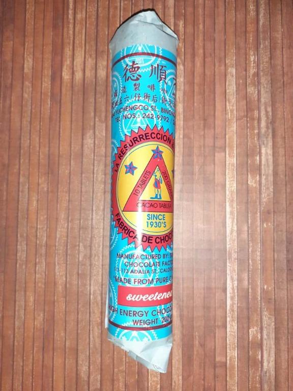 La Resurreccion Cacao Tablea Hot Chocolate Tablets (1 PACK of 10 pcs ...