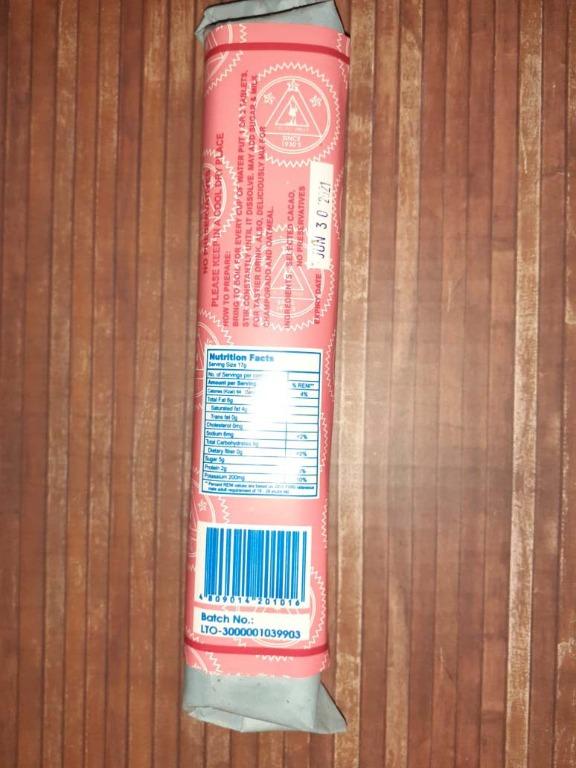 La Resurreccion Cacao Tablea Hot Chocolate Tablets (1 PACK of 10 pcs ...