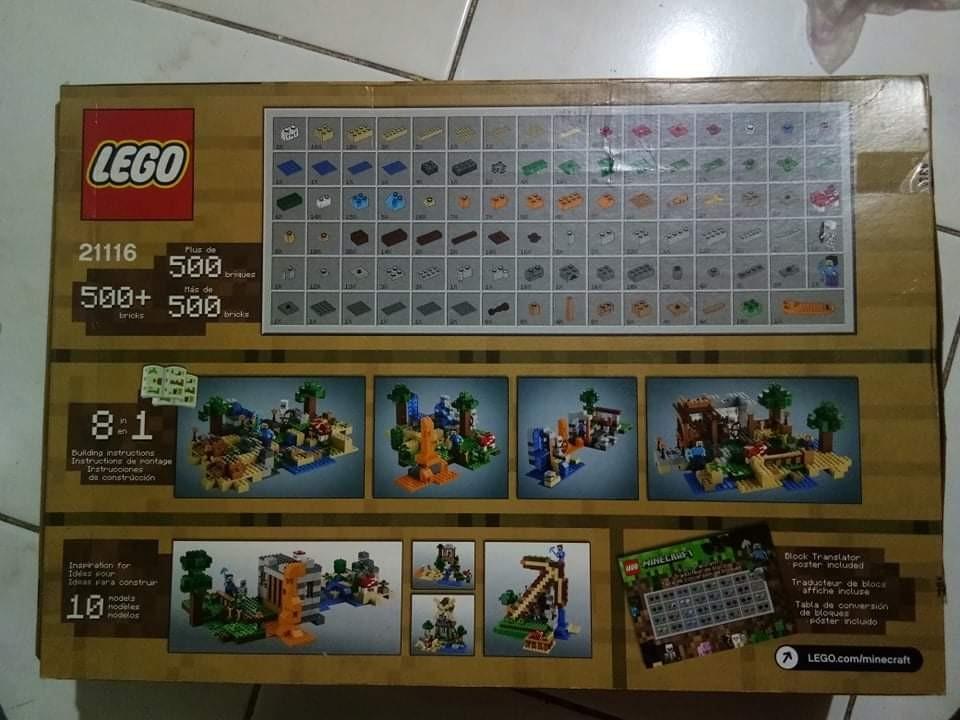 Lego minecraft crafting box, Hobbies & Toys, Toys & Games on Carousell