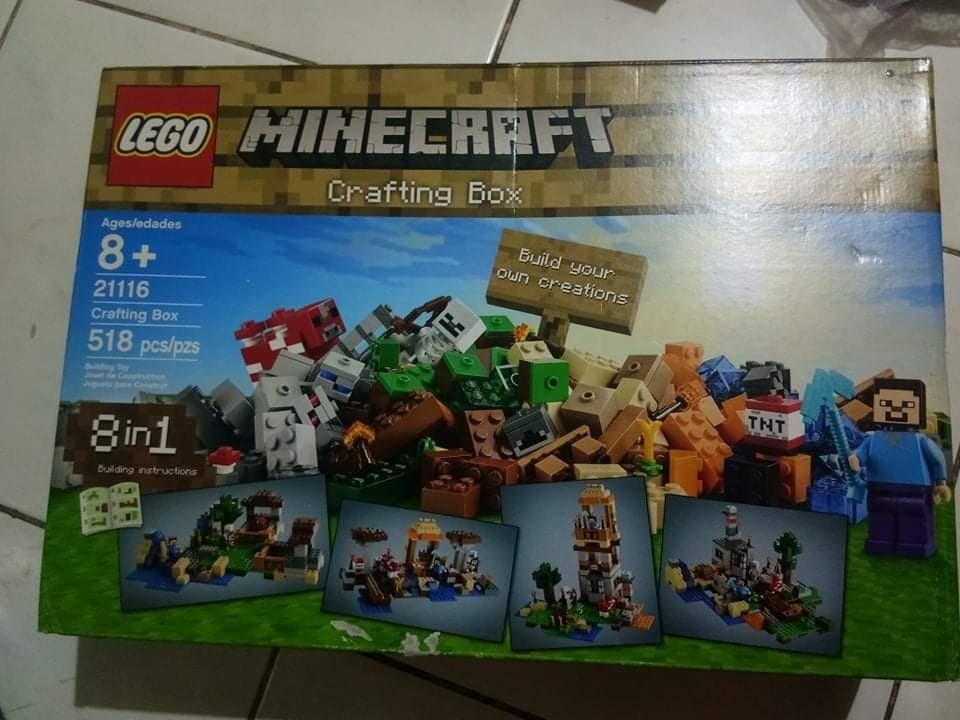 Lego minecraft crafting box, Hobbies & Toys, Toys & Games on Carousell