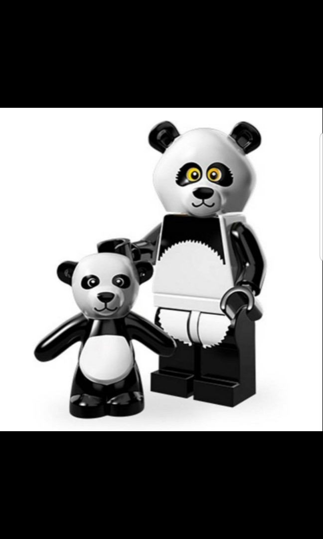 LEGO Panda Guy, Hobbies & Toys, Toys & Games on Carousell