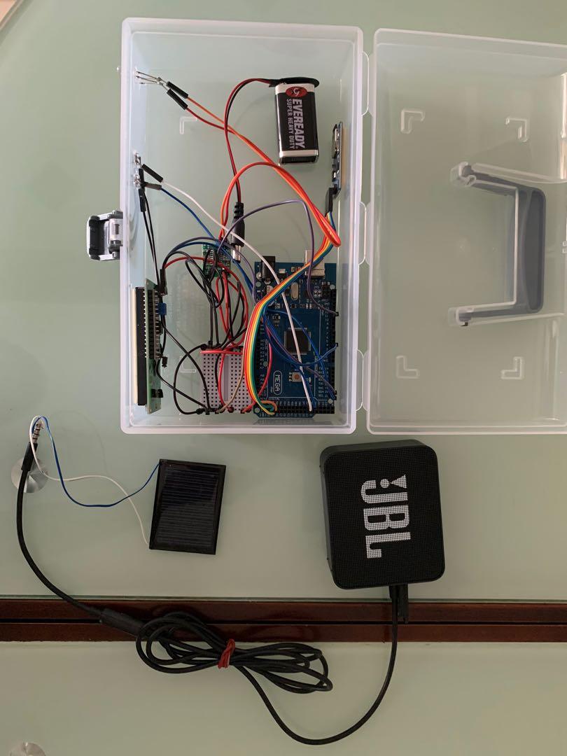 Li-Fi Audio Player with Solar Panel, TV & Home Appliances, TV ...