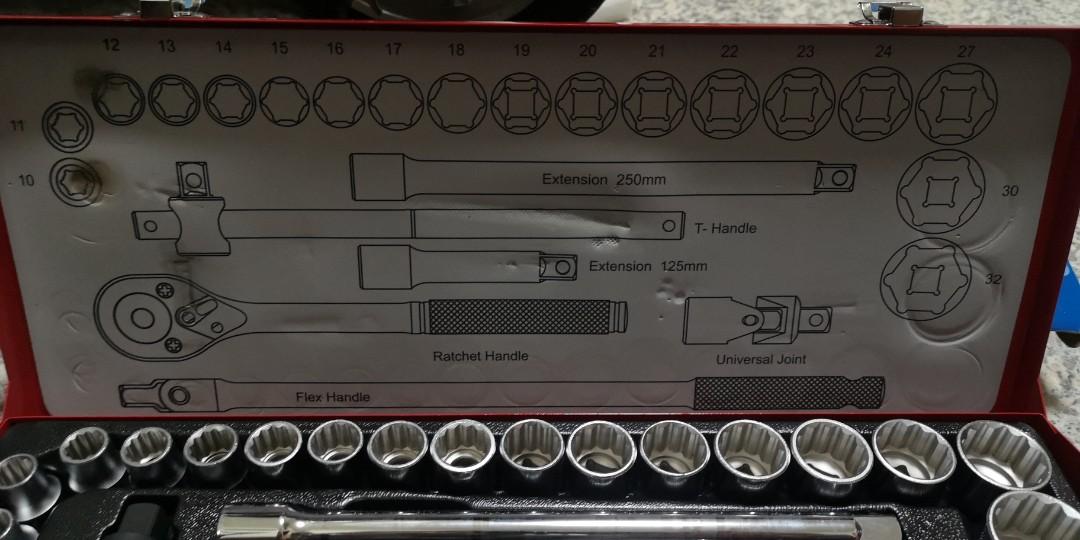 Made In Japan Ratchet Set ½ inch, Half inch. New Old stock, Everything ...