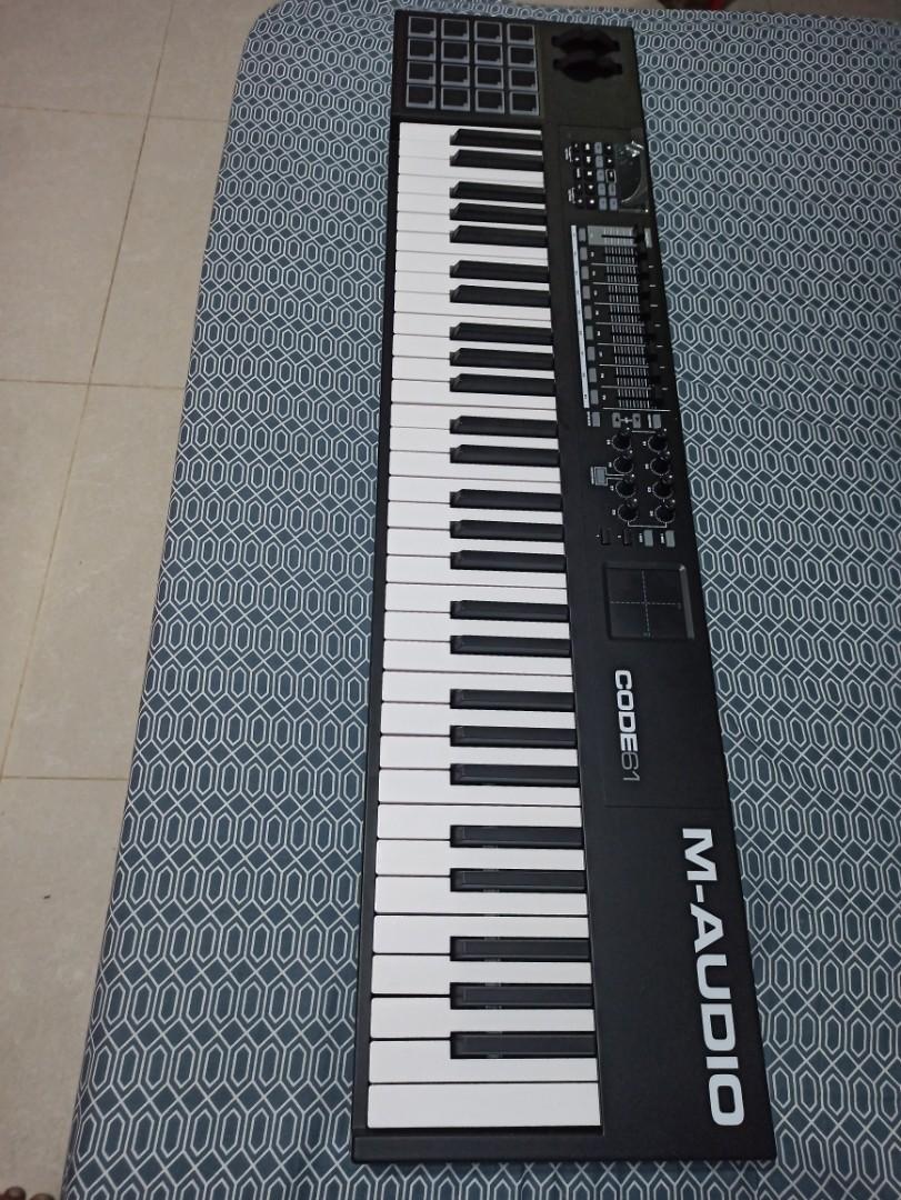 M-Audio Code 61 MIDI Keyboard, Hobbies & Toys, Music & Media, Musical ...