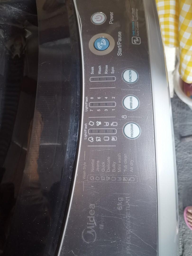 Midea Automatic Washing Machine, TV & Home Appliances, Washing Machines ...
