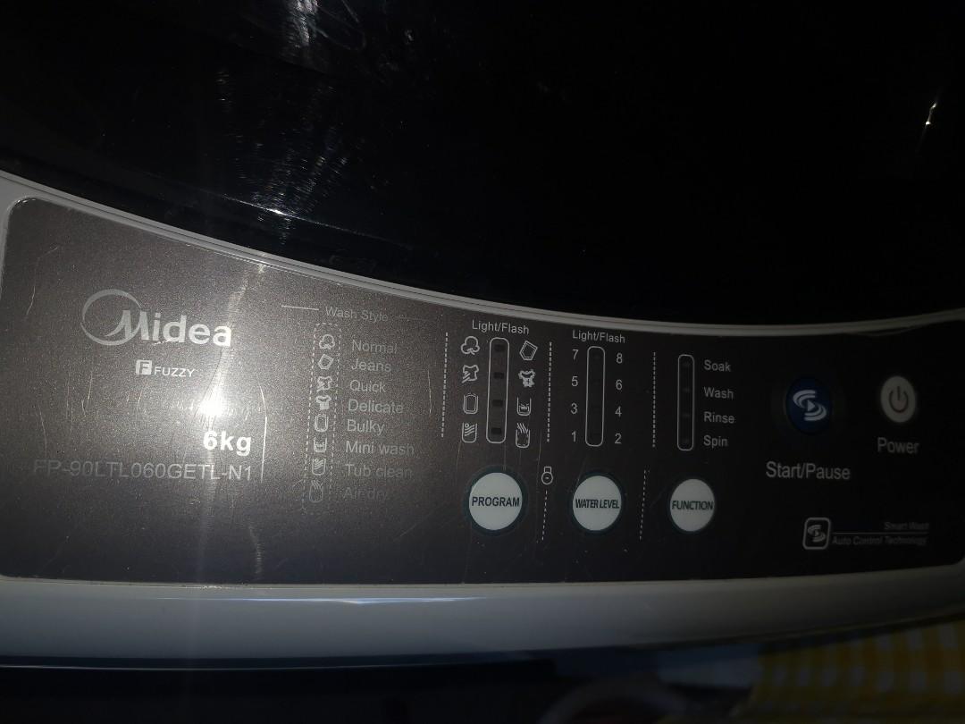 Midea Automatic Washing Machine, TV & Home Appliances, Washing Machines ...