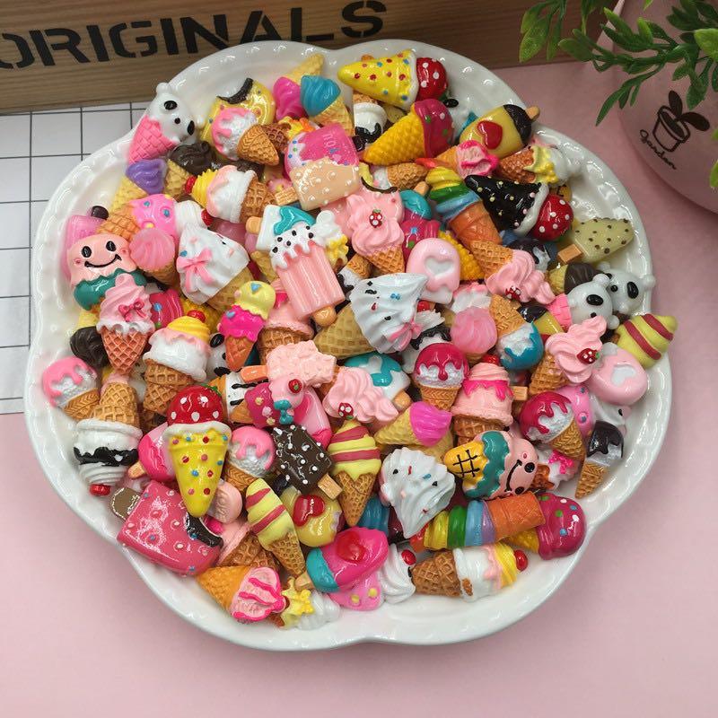 Mixed cute charms, Hobbies & Toys, Stationery & Craft, Craft Supplies ...