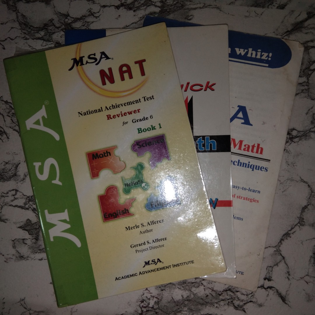 MSA REVIEWER, Hobbies & Toys, Books & Magazines, Assessment Books on ...