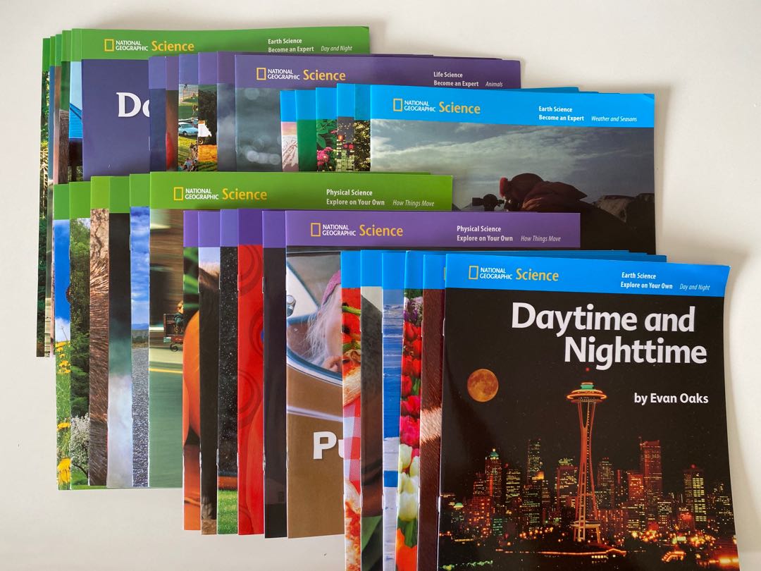 [36books] National Geographic Science Level Grade K, Books & Stationery ...