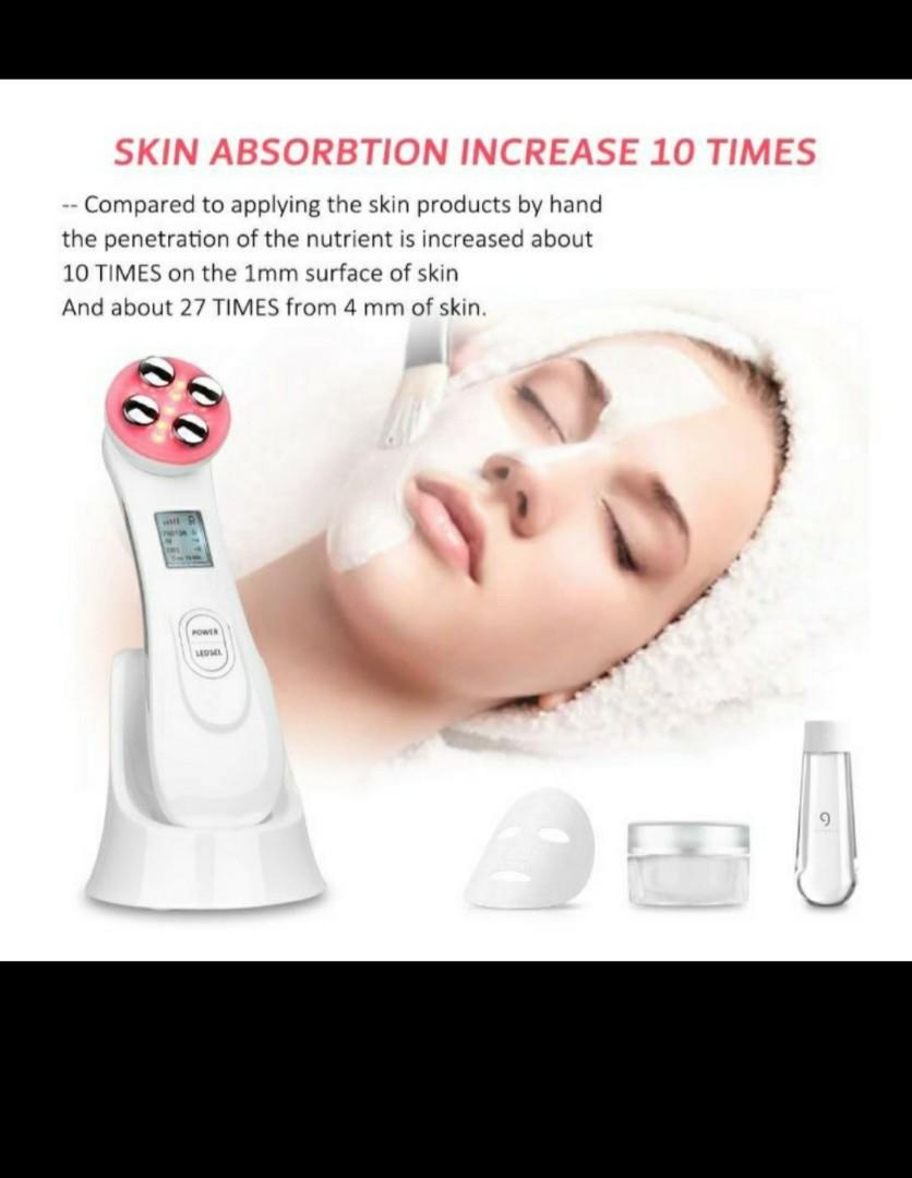 New Wrinkle Remover Machine 5 in 1 Facial Skin Tightening Beauty Device ...