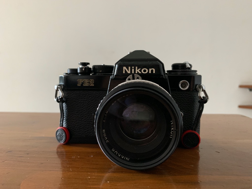 Nikon FE2 Black body with Titanium shutter(BODY ONLY), Photography ...