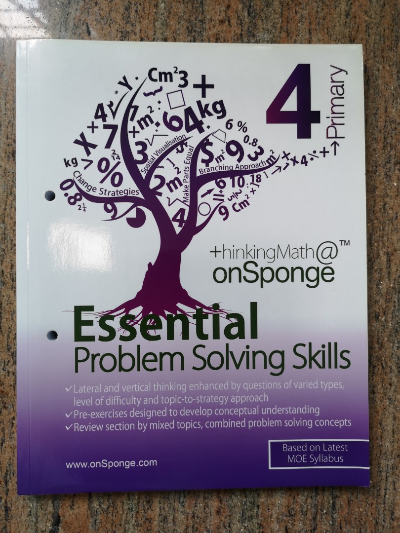 onSponge thinkingMath Primary 4, Hobbies & Toys, Books & Magazines ...