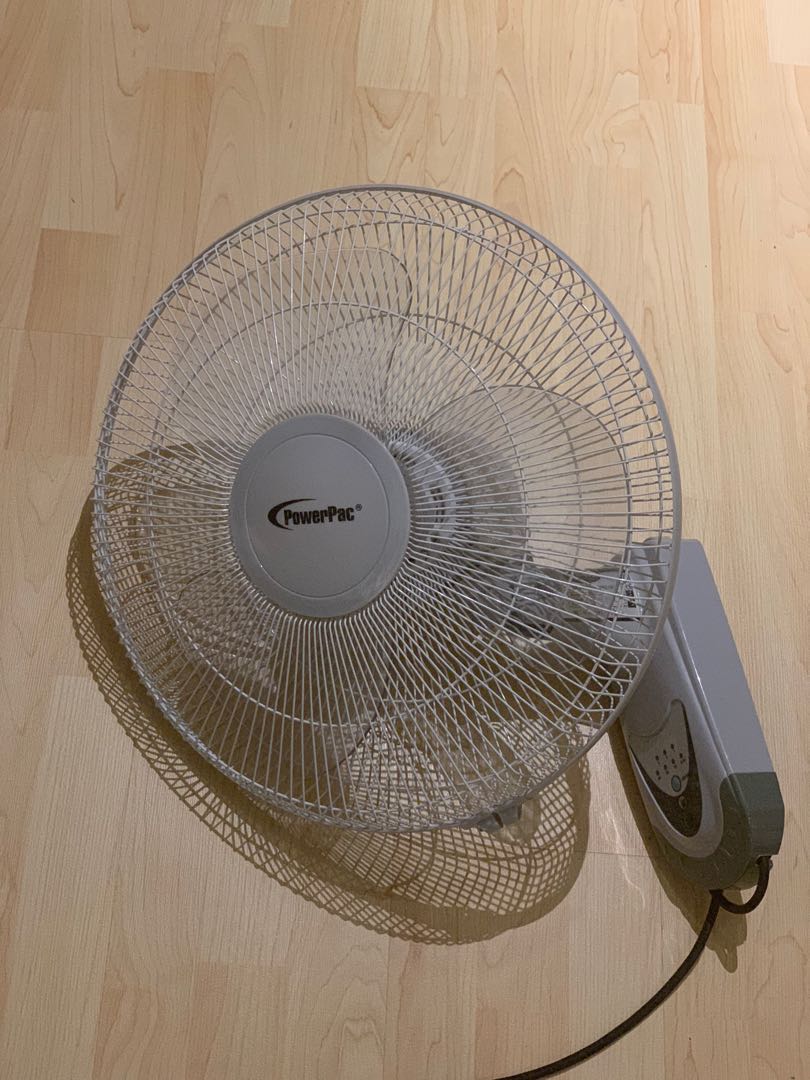 PowerPac wall fan, Furniture & Home Living, Lighting & Fans, Fans on ...