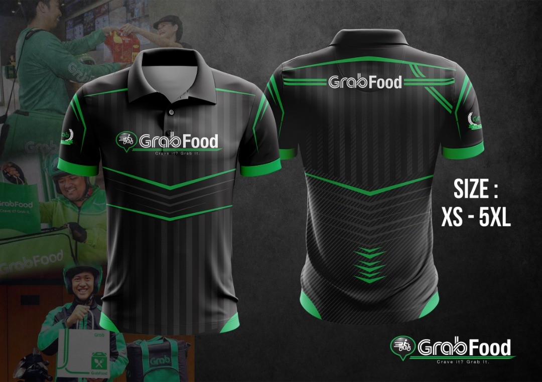 Grab Food Exclusive Design Top., Men's Fashion, Tops & Sets, Tshirts ...