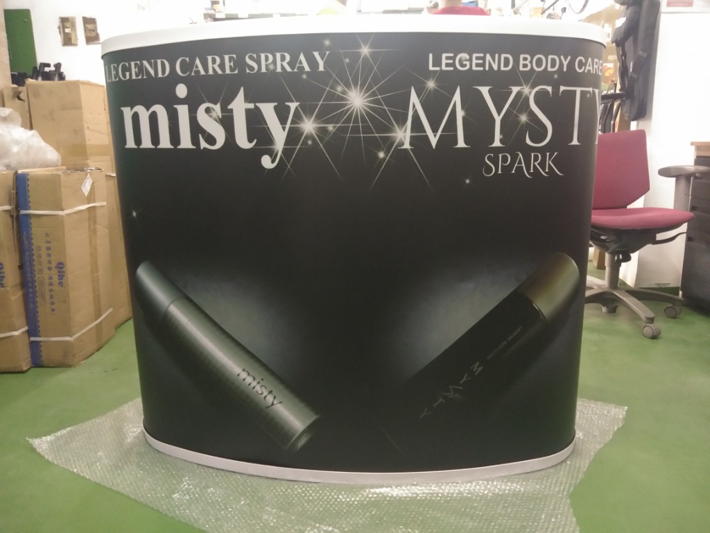 PVC Type Promotional booth with bag ( Counter Type ), Commercial ...