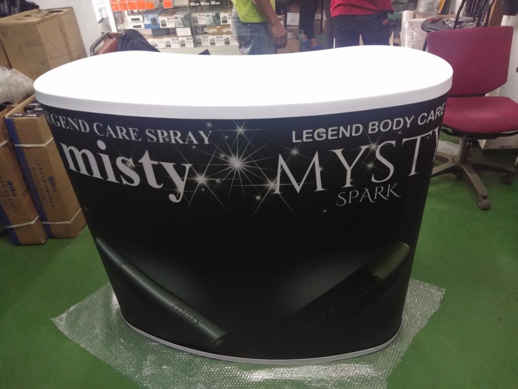PVC Type Promotional booth with bag ( Counter Type ), Commercial ...