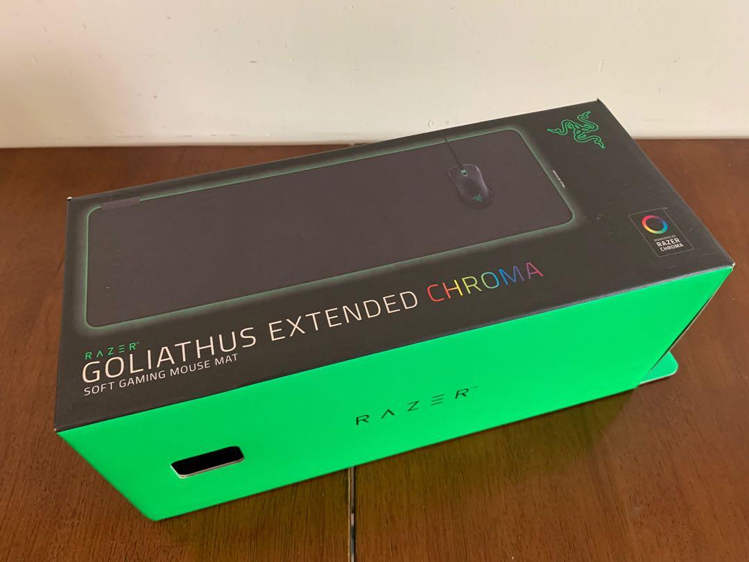 Razer Goliathus Extended Chroma - Black, 手提電話, 電話及其他裝置配件, 其他電子周邊配件及產品 ...