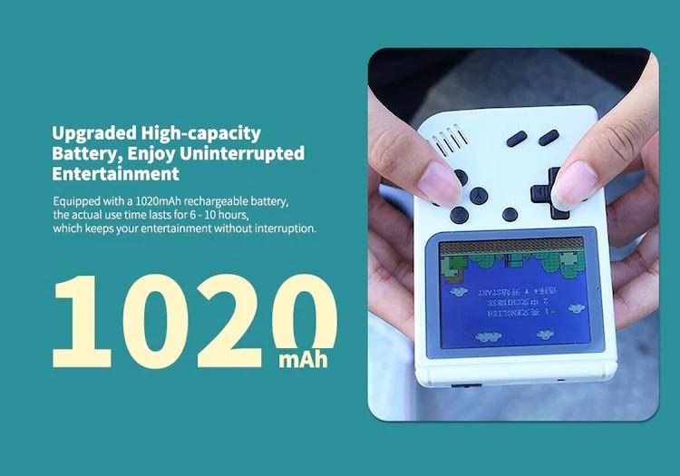 Retro pocket station 500 in 1 Handheld Game, Video Gaming, Video Game ...