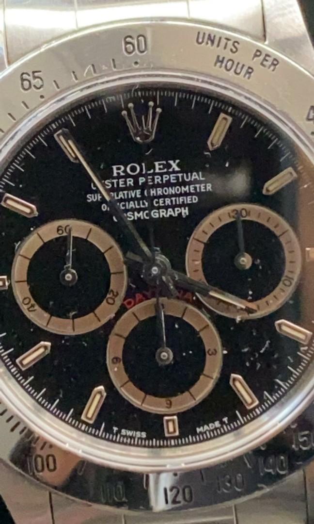 Rolex Daytona 16520 Patrizzi Dial Inverted 6, Luxury, Watches on Carousell