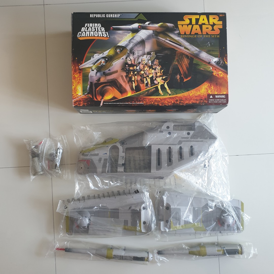 ROTS Republic Gunship, Hobbies & Toys, Toys & Games on Carousell