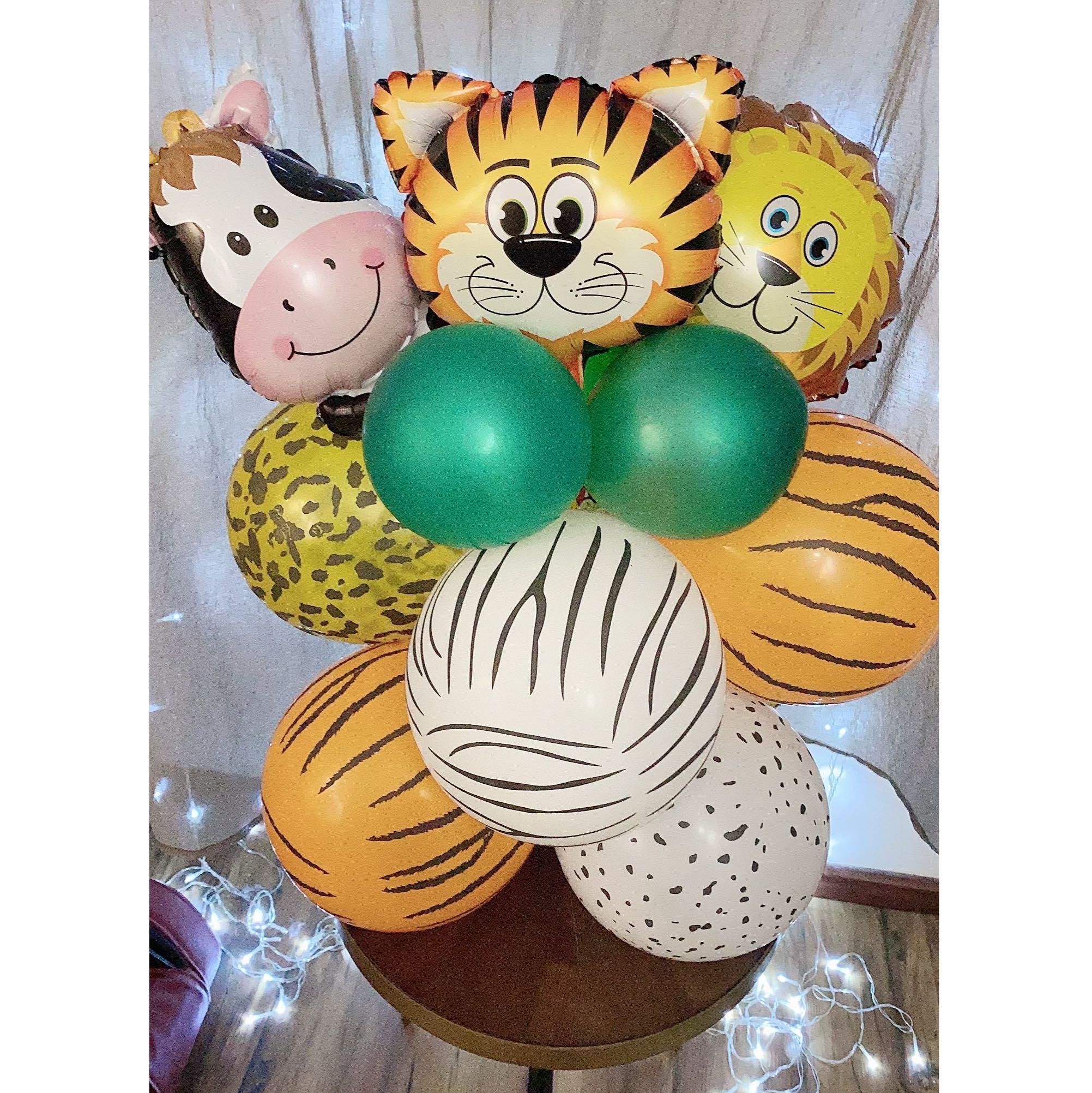 Safari Animals Balloon Column, Hobbies & Toys, Stationery & Craft ...