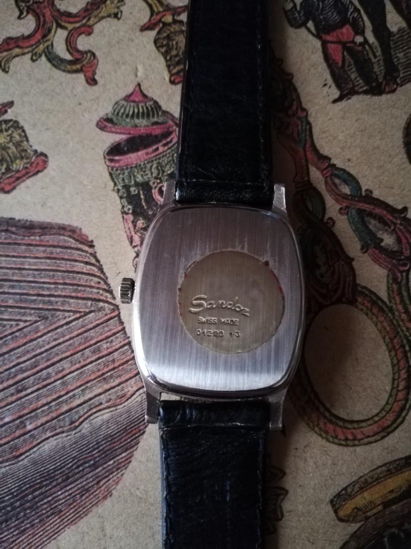 Sandoz Vintage Watch, Men's Fashion, Watches & Accessories, Watches on ...
