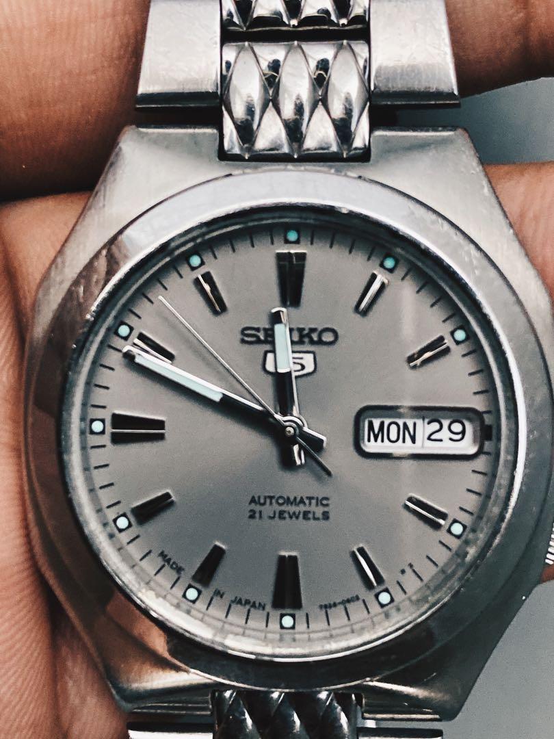 Seiko 5 JDM - Never Seen in Indonesia Market, Fesyen Pria, Jam Tangan ...