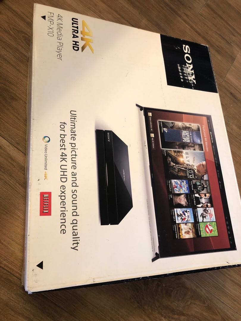 Sony 4K media player FMP-X10, Electronics, Others on Carousell