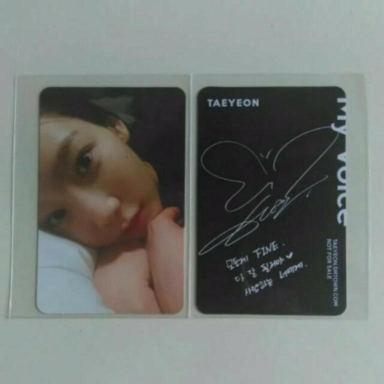 Taeyeon Albums & Goods, Hobbies & Toys, Memorabilia & Collectibles, K ...