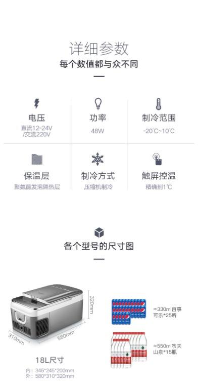 Kemin科敏18L公升冷熱兩用及家車兩用小冰箱 (可自由調溫負-20度至65度)小雪櫃迷你小冰箱小型雪櫃冷藏冷凍, 家庭電器, 冷氣機及暖風機 - Carousell